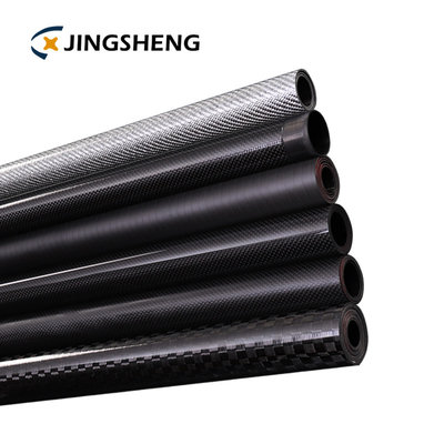 Square Hollow ISO9001 OEM Carbon Fiber Tube
