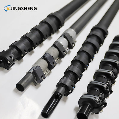 60ft carbon fibre telescopic extension push poles