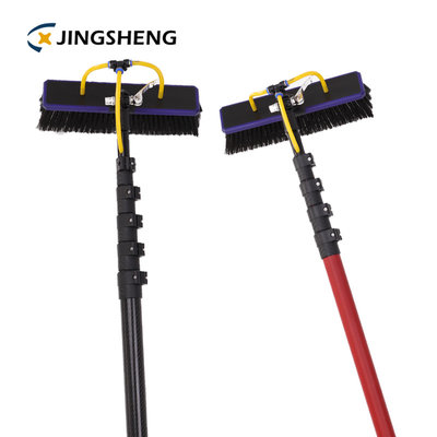Processing Fiberglass 50% Glossy Telescopic Window Cleaning Brush Pole