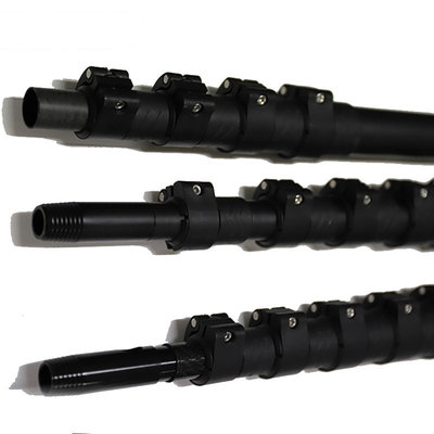 Glossy Finish Carbon Fiber Telescopic Pole
