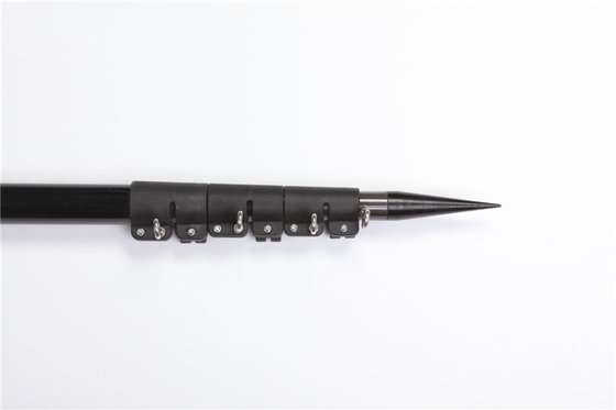 18FT Light Weight Carbon Fiber Poles / Telescopic Outrigger Adjustable Height