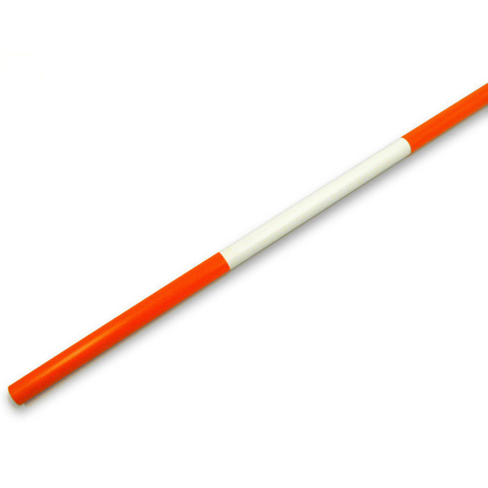 Red and white carbon fiber telescopic range Pole for Topcon Sokkia GPS receiver