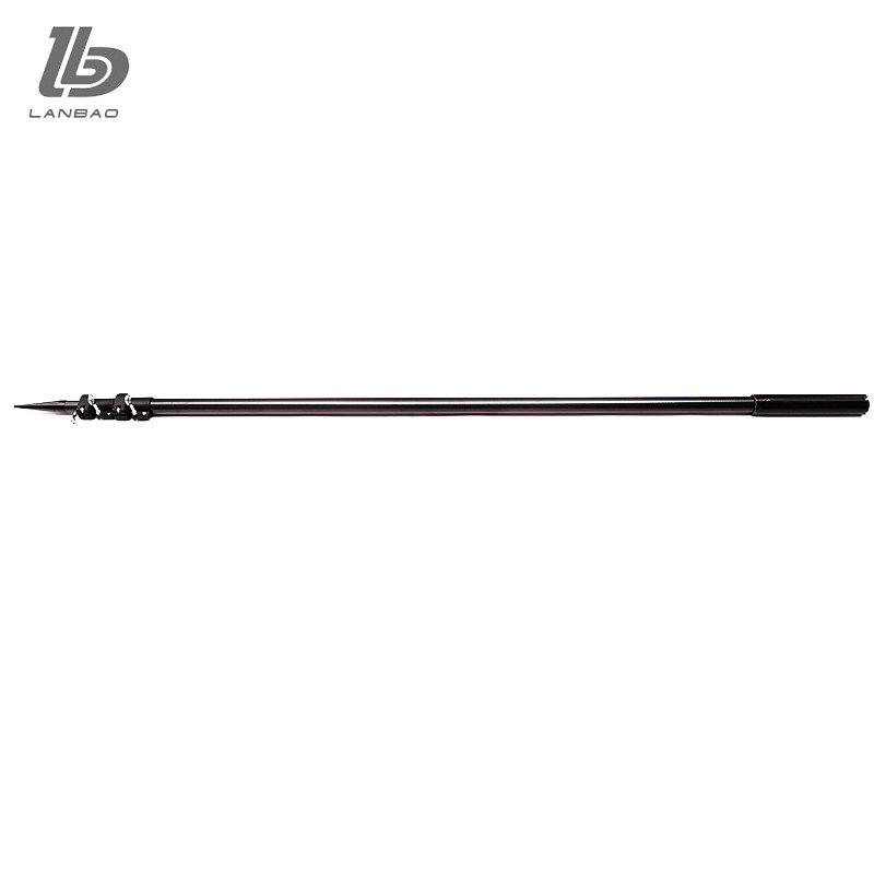 Light Weight Carbon Fiber Outrigger Poles For Sports Fishing Anodised Tips