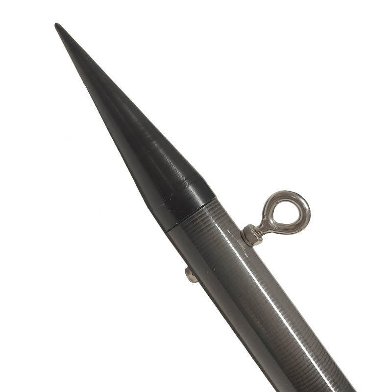 15ft 17ft 18ft 22ft Carbon Fiber Outriggers Extendable Telescopic Pole For Boat