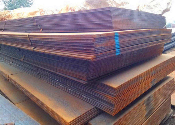 Hot Rolled Carbon Steel Tread Plate Width 0.6m-3m Thickness 0.1mm-300mm black