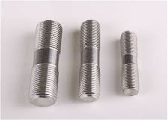 Custom Black Steel Anchor Rod , Threaded Rod Anchor Bolts 32mm 25mm