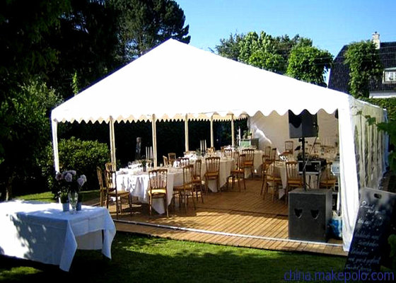 UV Protection Garden Party Tents 100 People Outdoor Tents For Parties / Wedding Ceremony