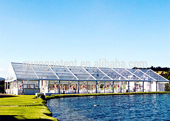 Outdoor Tranparent Clear Top Tent With Inner Decorations For Wedding Party