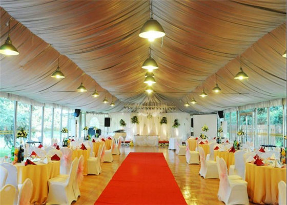 Steel Frame Outdoor Event Tents , Backyard Party Tent For Parties UV Resistance