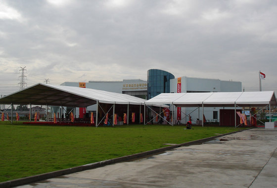 Aluminum PVC Swimming Pool Tents , White Outdoor Canopy For Pool Shade Without Side