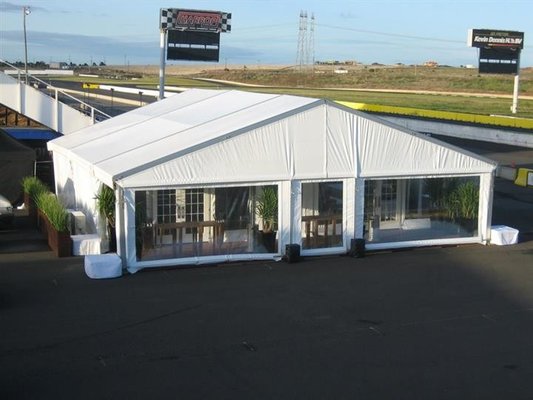 Aluminum Frame PVC Swimming Pool Tents Large Temporary Tent White Color