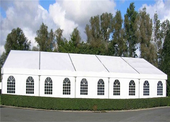 Huge 300 People Party Gazebo Tent ,  Large Outdoor Canopy Tent For Exhibition