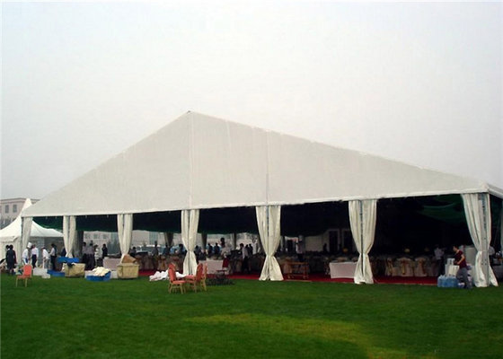 White Aluminum Frame Outdoor Event Tents for wedding receptions With Sidewalls