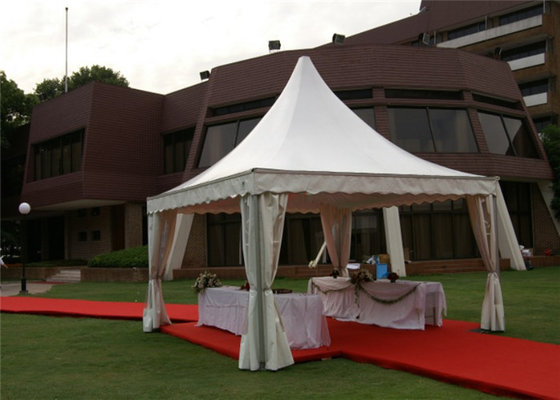 Large Luxury High Peak Tents , White Outdoor Canopy Tent  For Events / Parties