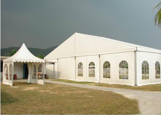 Outside Large Trade Show Canopy , Temporary Storage Structures For Exhibition