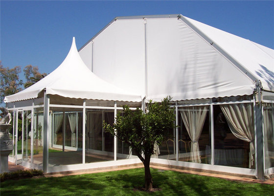 Aluminum Frame Pagoda High Peak Tents With PVC Fabric for Fashion Show