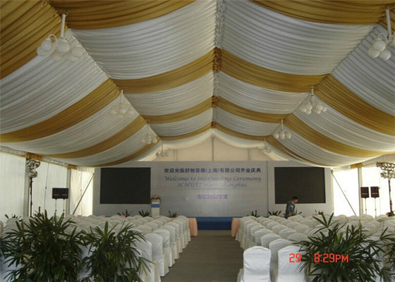 Custom Aluminum Frame 2 Storey Tent Long Span Structure For Outdoor Trade Show