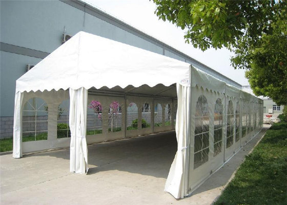 Garden Party Tents Gazebo Clear Walls , Outdoor Garden Canopy For Wedding / Birthday