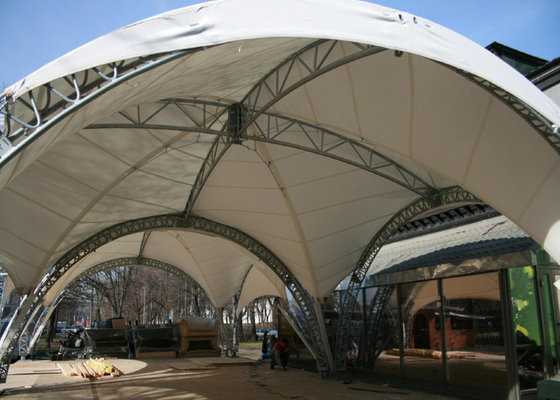 Steel Structure Tensile Truss Arch Tents With Guarantee 10 Years Popular In Russain