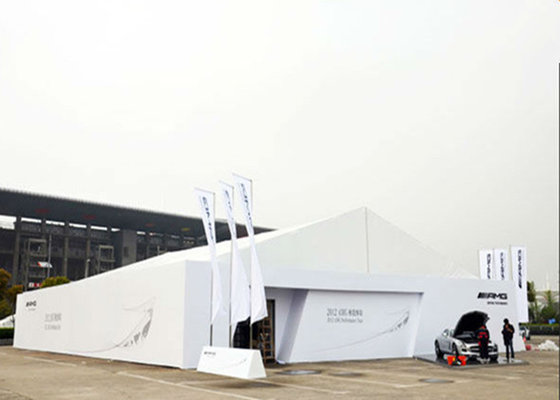 Romantic White Marquee Tents With table and chair / Chandelier for weddings