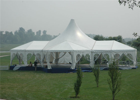 Waterproof Romantic Garden Party Tents With Decoration Easy To Install