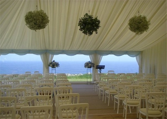 Security Outdoor Wedding Party Tents , Wedding Ceremony Tent 500 People