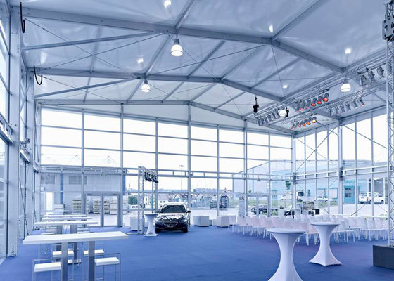 1000 People Double Decker Marquee Temporary Tent Structures For Wedding / Party