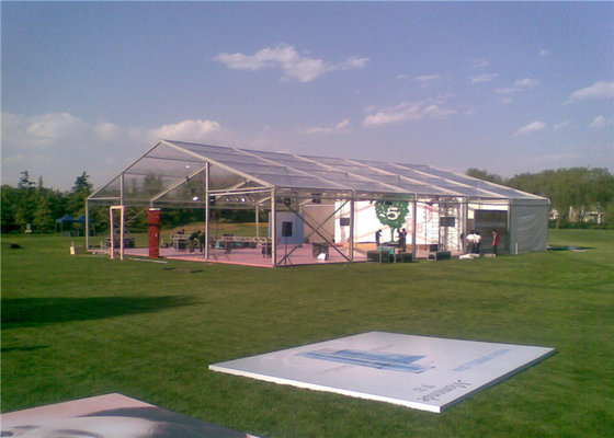 Large Transparent Luxury Wedding Marquees Tent Lighting For Weddings Ceremony