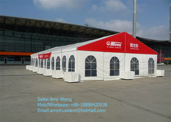 Long Life Span Waterproof Marquee Aluminum Arch Tents With Colorful Fabric
