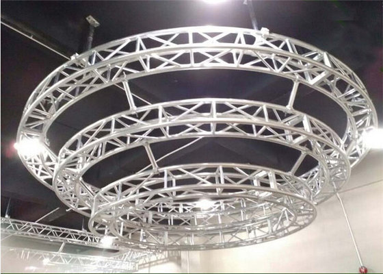 Used Portable Silvery And Black Aluminum Stage Truss For Outdoor Events / Concert Performance