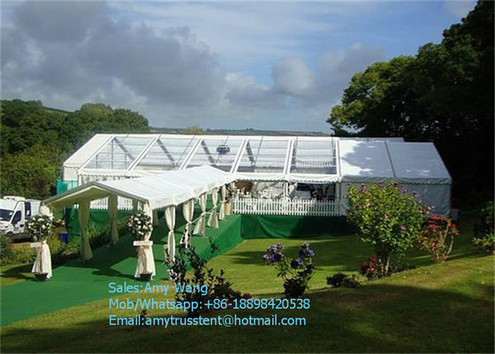Waterproof PVC Materials Garden Party Tents 100 People Party Marquee Tent Outdoor