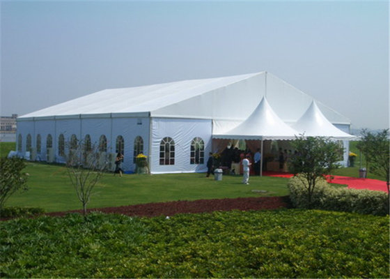Aluminum Metal Frame Waterproof PVC Polygon White Marquee Tents for Party