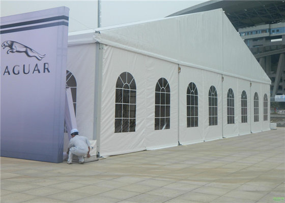 Temporary Big Outdoor Warehouse Tents For Storage With Clear Span , Outdoor Storage Tent