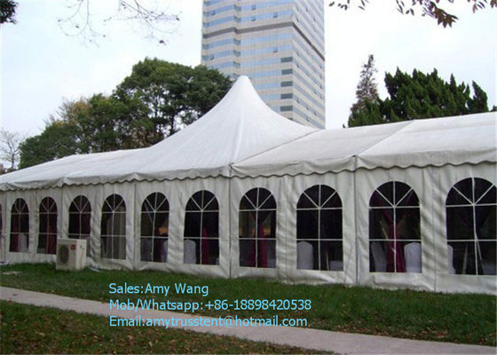 15x40m Outdoor Event Tent For 600 Persons With Roof Lining And Curtain For Party