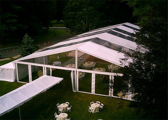 700 People Large Aluminium Tent / Large White Marquee Tents For Wedding