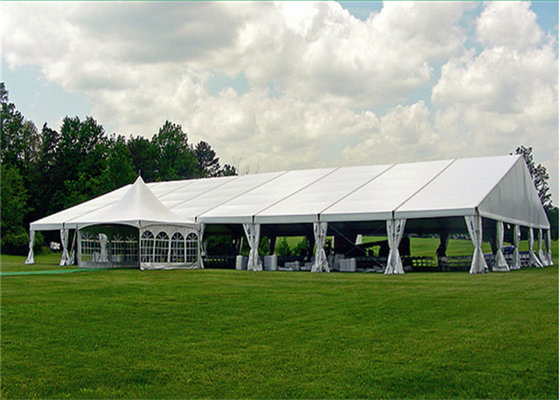 700 People Large Aluminium Tent / Large White Marquee Tents For Wedding