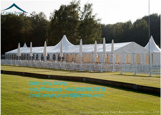 3-50 Clear Span Tents , Big Canopy Party Wedding Marquee Aluminum Tent With Colorful Linings