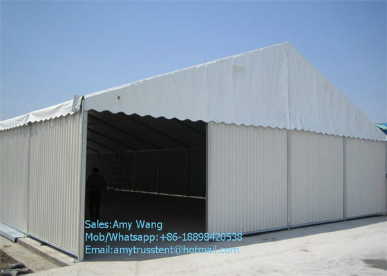 1000 Sqm Sandwich Hard Wall Aluminum Frame Roof Cover Warehouse Storage Tent