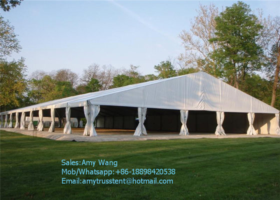 20x50m Double Storey Tent with ABS  Glass Wall for Luxury Festival , Outdoor Wedding Tents