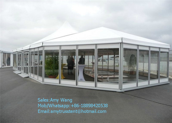 Luxury Outdoor Event Tents / Wedding Reception Tents With Colorful Decoration