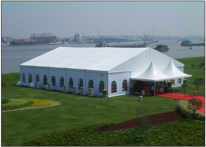 Outside Garden Marquee Party Tent Metal A Frame 1000 People Luxury Decoration