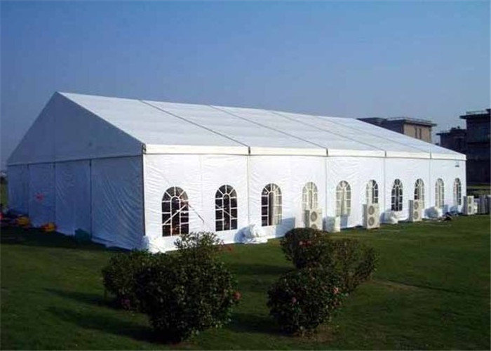 500 People Outdoor Event Tent , Garden Party Shelter PVC Fabric Sidewall