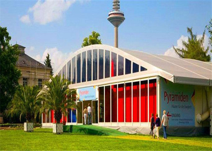 Commercial Big Clear Wedding Tents Aluminum Event Tent With PVC Fabric