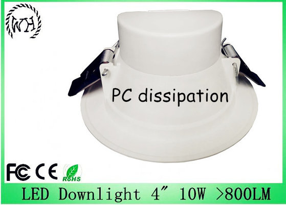 Die - casting Aluminum Alloy LED Kitchen Ceiling Downlights 10W  D115 * H57mm