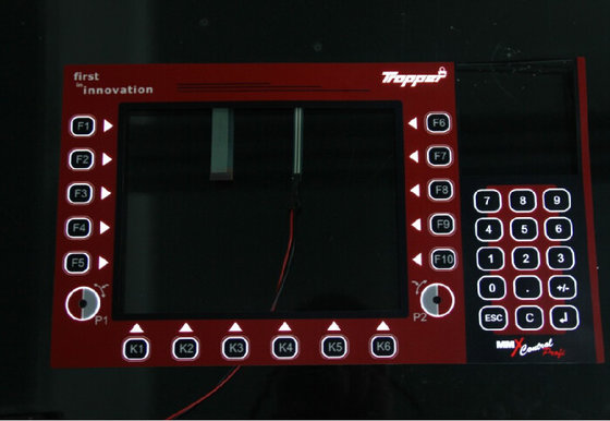 Custom Stock PC / PET Rubber Membrane Switch For Household Appliances