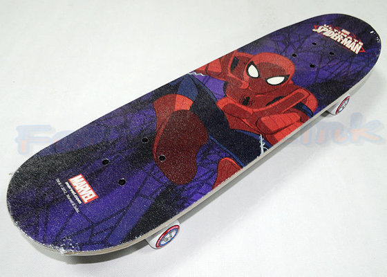 Flat Maple Speedboard Longboard Skateboards With PVC Wheels / Double Kick