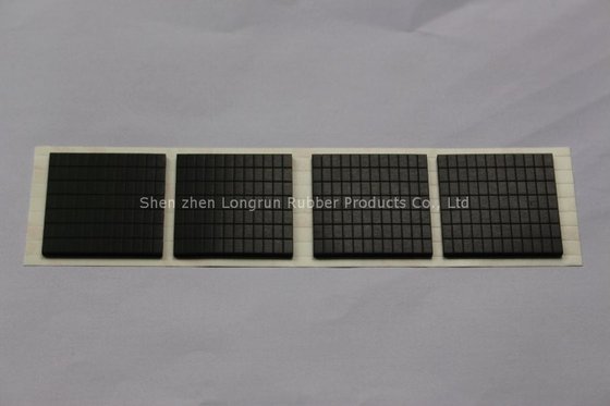 Rectangular Motor Rubber Damper Rubber Absorber Molded Parts
