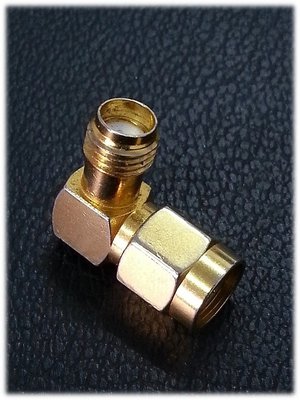 Brass Copper CNC Milling Parts RF Coax Connector , CNC Machining Service