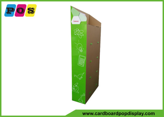 Merchandise Cardboard Four Shelf Display Stand Equips 7 Inch LCD Screen FL215