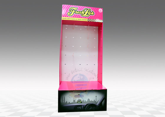 Toy Promotional Sidekick Display With Custom Pink / Branded Logo supplier